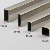 China 20mm*20mm - 600*600mm Cold Rolled SS Square Tube 304 316 321 for sale