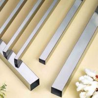 China 400 Series SS Square Tube 40mm*20mm Hot Rolled Box Section BS EN 10219 for sale