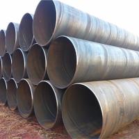 China Q195 Spiral Welded Carbon Steel Pipe for sale