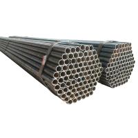 China MS Q235B ASTM A53 A106 low carbon ms black steel pipe hot rolled carbon steel round weld pipe for sale