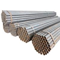 China MS Q235B ASTM A53 A106 low carbon ms black steel pipe hot rolled carbon steel round weld pipe for sale