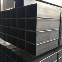 China Hot Rolled Black Steel Square Tube/Rectangular Hollow Tubular Steel Pipe for sale