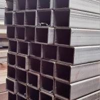China Hot Rolled Black Steel Square Tube/Rectangular Hollow Tubular Steel Pipe for sale