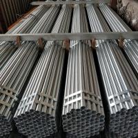 China 25mm Structural Steel Tube Longitudinal Welded Pre Gi Galvanized Steel Pipe 6 Meter Scaffolding Galvanized Round Pipe for sale