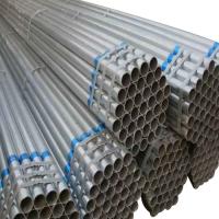 China Steel Galvanized Pipe Round SMLS Or Weld Carbon Steel Hot Dipped Galvanized Pipe for sale