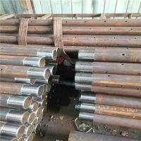 China 2inch grouting pipe civil engineering grout injection pipe self drilling hollow rock soil anchor bolt for tunneling cons for sale