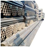 China ASTM A53 sch40 erw steel welded pipe / mild ms black carbon erw steel pipe standard length for sale