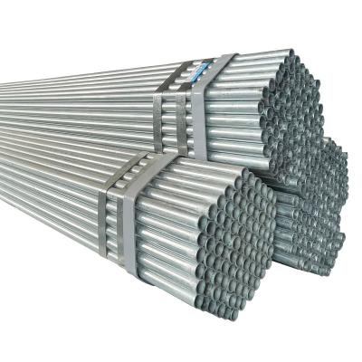 China Round Welded Steel Tube GI Pipe 2 Inch Galvanized Pipe for sale