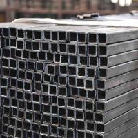China 18X18 Black Iron Square Steel Pipe, Seamless Rectangular Tube, Galvanized Square Tube Brackets for sale