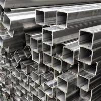 China 304 Stainless Square Steel Tube Polished Seamless DIN 1.4301 for sale