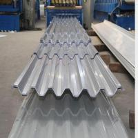 China Gl PPGL Z40 Galvalume 0.55mm Alloy Steel Plate Corrugated Flat Roof Building Materials for sale