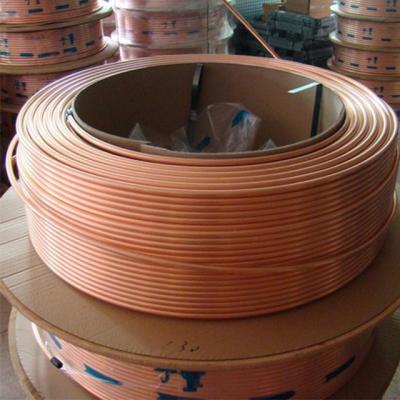 China ASTM Sch40 Copper Brass Capillary Pancake Coil Straight Pipe for sale