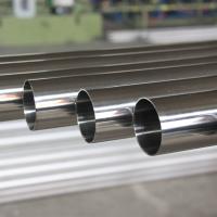 China Welded Cold Drawn Stainless Steel Pipe ANSI 168mm Mirror Polished for sale