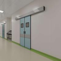 China GMP Compliant Automatic Sliding Steel Door for Cleanrooms - 1300-1500mm Width, 1,000,000 Cycle Motor for sale