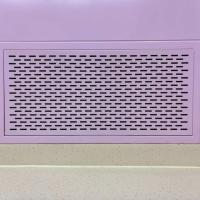 China Aluminum Egg Crate Ventilation Grille 24x24 Inches 1000 CFM HVAC Return Air Vent with 1/2 Inch Fin Spacing for sale