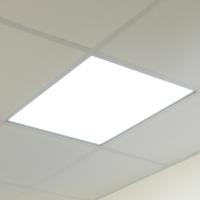 China Stainless Steel LED Lamp Panel with IP66 Gas Seal for Cleanroom Walls - 316L SS Construction, 18W-36W Options for sale