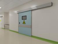 China Automatic Radiation Shielding Door with 0.8-2.0mm Lead Core for X-Ray and CT Scan Rooms - 150W Power, 25-500mm/s Speed for sale