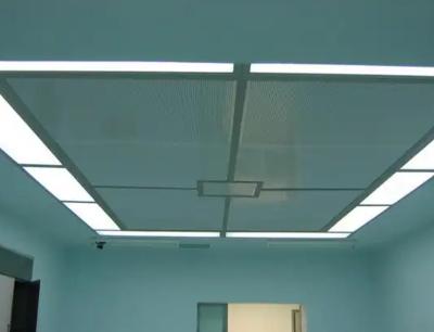 China Anti Static Laminar Flow Ceiling System - 0.45 m/s Air Velocity, 55 dB Noise Level for Electronics Manufacturing for sale