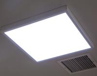 China Square Rectangular LED Ceiling Light Panels 100-277V Dimmable Commercial Surface Mount Lighting for sale
