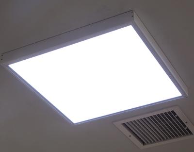 China Square Rectangular LED Ceiling Light Panels 100-277V Dimmable Commercial Surface Mount Lighting for sale