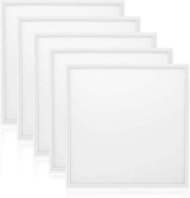 China 6000K LED Ceiling Light Panels 100V-277V with UL Certification and Aluminum Frame for Commercial Lighting for sale