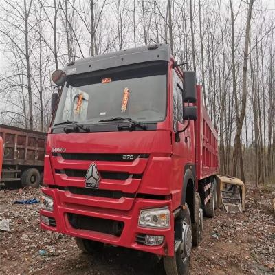 China Air Suspension Driver prime s Seat Dump Truck HOWO 8X4 Year 2016 for Your Projects for sale