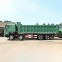 China Air Suspension Driver prime s Seat Dump Truck HOWO 8X4 Year 2016 for Your Projects for sale