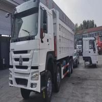 China Used Second Hand 6*4 HOWO 371HP Dump Tipper Truck Manual Window Tubeless Tire Design for sale