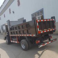 China 6X4 18cbm 30tons Tipper Dump Truck for Algeria Tubeless Tire Design and ≤5 Seats for sale