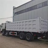 China 6X4 18cbm 30tons Tipper Dump Truck for Algeria Tubeless Tire Design and ≤5 Seats for sale