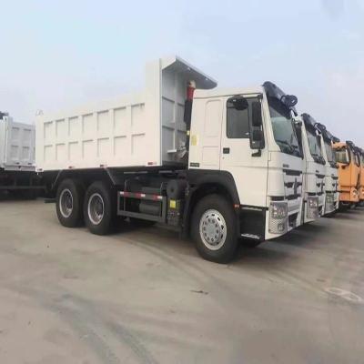 China Sinotruck HOWO Tires 315 80 22.5 60ton HP 380 Euro2 375HP 4X4 8X4 Used Tipper Dump Truck for sale