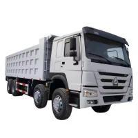 China Tubeless Tire Design Used Mining Dump Truck HOWO 375HP Right Hand Drive 10 Wheel 6X4 for sale
