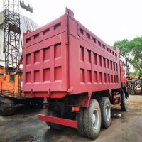 China Tubeless Tire Design Used Mining Dump Truck HOWO 375HP Right Hand Drive 10 Wheel 6X4 for sale