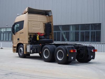 China 5001-10000 Kg Gross Vehicle Weight Heavy Duty 6*4 Semi Trailer Tractor Truck Hw76 for sale