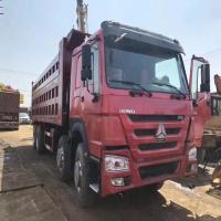China Sinotruck 6*4 371HP White Used Dump Truck with Driver prime s Seat Air Suspension for sale