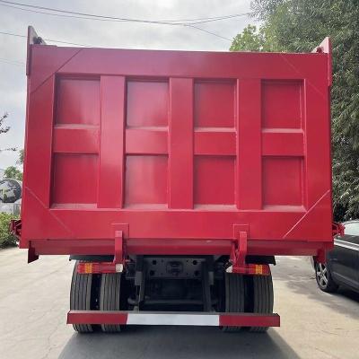 China Used 12 Wheels 420 HP 375 HP Heavy Duty Dump Truck with Air Suspension Driver's Seat for sale