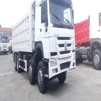 China Used 12 Wheels 420 HP 375 HP Heavy Duty Dump Truck with Air Suspension Driver's Seat for sale