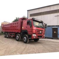 China Used 12 Wheels 420 HP 375 HP Heavy Duty Dump Truck with Air Suspension Driver's Seat for sale