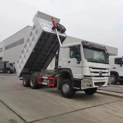 China 10 Wheel Dump Truck Dimensions Good Condition Hydraulic 6*4 Tipper Truck in Ghana for sale