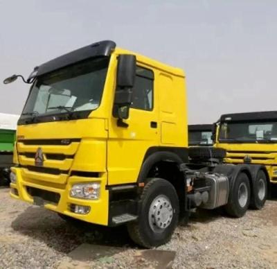 China Driver prime s Seat Air Suspension Dump Truck HOWO Tipper Truck 6X4 371HP Tractor Truck for sale