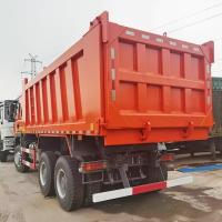 China 10.2tons Used HOWO 371HP Dump Truck Right Hand Drive 8X2 Tipper Truck for Mining 30 Tons for sale