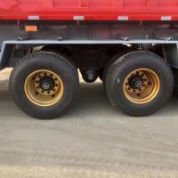China 50 Tons 60 Tons and 80 Tons Capacity 4 Axle Dump Trailer for Flatbed Delivery Services for sale