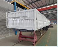 China Cross Arm Type Bulk Cargo Self-Unloading Semi-Trailer with ABS Anti-lock Braking System for sale