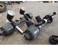 China 50-Ton 4-Axis U-Type Hydraulic Cylinder Dump Truck Trailer Customizable and Self-Dumping for sale