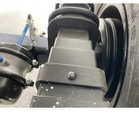 China 40-80 Tons 3-Axis U-Type Dump Truck Semi Trailer with ABS Anti-lock Braking System for sale