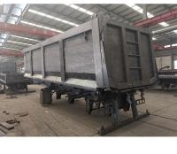 China Custom 3-Axle Dump Truck Trailer with and 40-150 Ton Capacity by The Customer Needs for sale