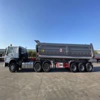 China Custom 3-Axle Dump Truck Trailer with and 40-150 Ton Capacity by The Customer Needs for sale