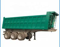China 3-Axis 40-100 Tons Rear Dump Truck Rear Tip Semi-Trailer for Advanced Technology for sale