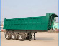 China 3-Axis 40-100 Tons Rear Dump Truck Rear Tip Semi-Trailer for Advanced Technology for sale