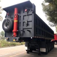 China Self-dumping 6-Axis Dump Trailer Dump Truck Transport Semi-Trailer for Heavy Loads for sale